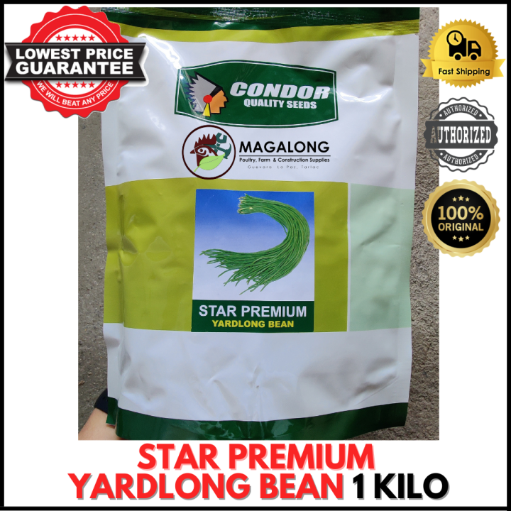 CONDOR SEEDS - POLE SITAO / SITAW SEEDS - STAR PREMIUM 1 KILO ...