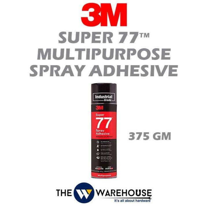3M Super 77 Multipurpose Spray Adhesive 375 gm | Lazada