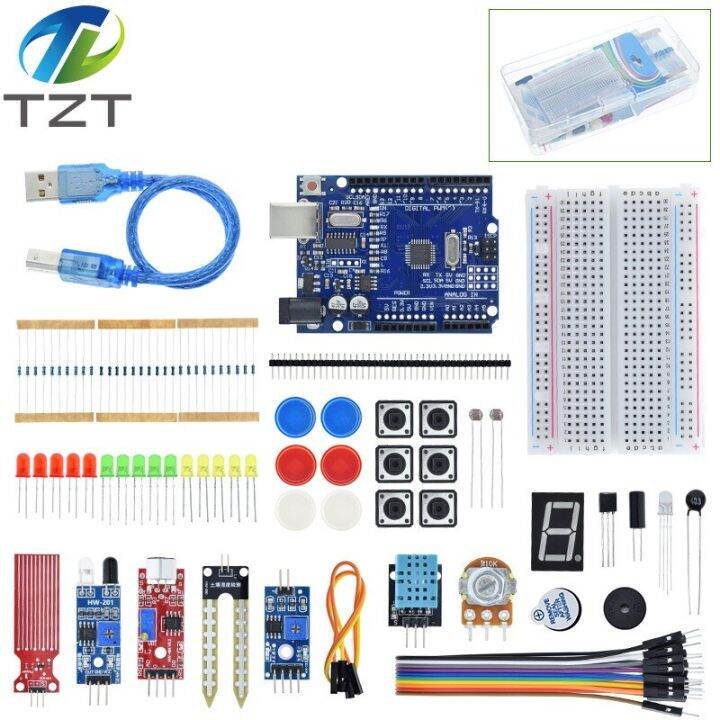 ชุด Starter Basic Für Arduino Uno ชุด R3ของตกแต่งงานปาร์ตี้-R3 Board ...