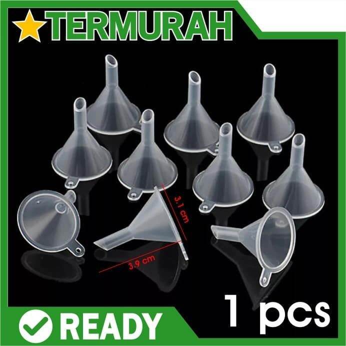 Funnel Corong Mini Plastik Transparan Untuk Botol Parfum Minyak ...