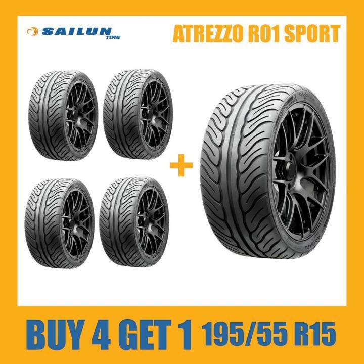 Sailun Tires R15 Buy 4 Get 1 Atrezzo R01 SPORT 195/55 R15 Passenger Car ...