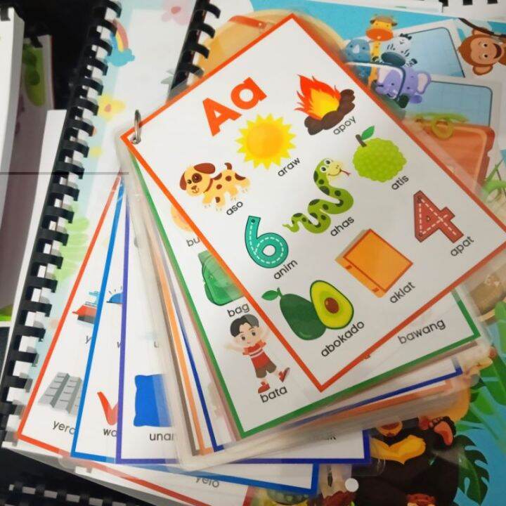 ABAKADA Alpabetong Pilipino Titik A-YA Pagbasa 20 pieces tagalog ...
