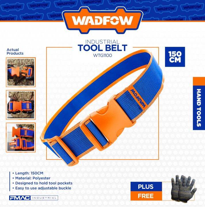 WADFOW by INGCO Industrial Tool Belt Adjustable 150cm WTG1100 ...