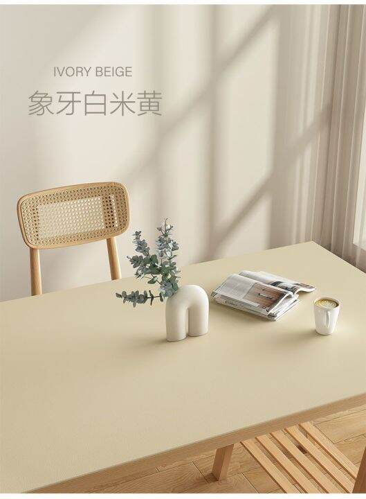 Leather Desk Table MATS Waterproof And Oil Disposable Rectangular Cloth ...