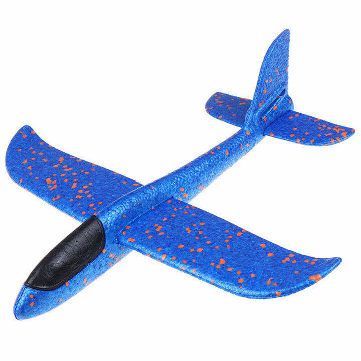 48cm Styro Throwing Airplane Glider Aircraft Inertial Foam Toy Children ...
