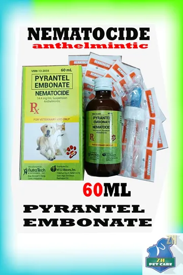 Nematocide (Pyrantel Embonate) Dewormer for Dogs and Cats 60ml | Lazada PH