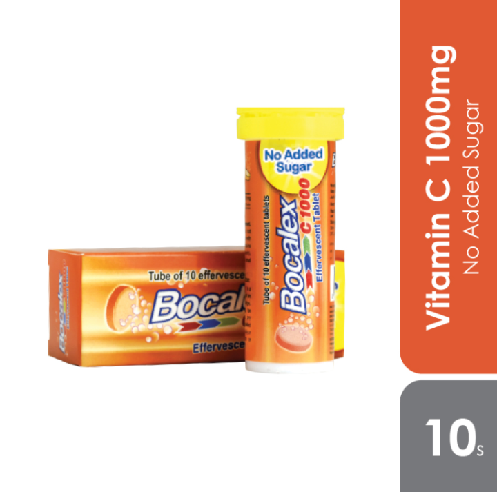 Bocalex C 1000mg Effervescent Tablet {Exp 12/2023} | Lazada
