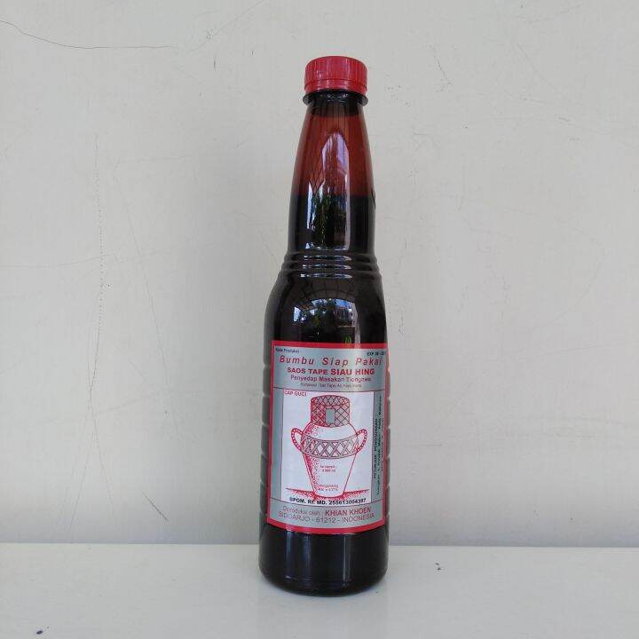Saos Tape Siau Hing / Penyedap Makanan / Arak Masak Cap Guci 600 ml ...