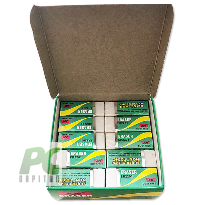 JOY ERASER DUST FREE SMALL ER2201 [40PCS/BOX] | Lazada PH