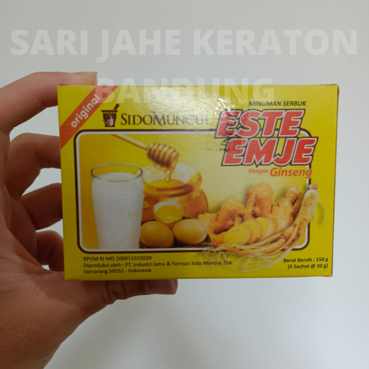 STMJ Sido Muncul ESTE EMJE dengan Ginseng isi 5 sachet | Lazada Indonesia