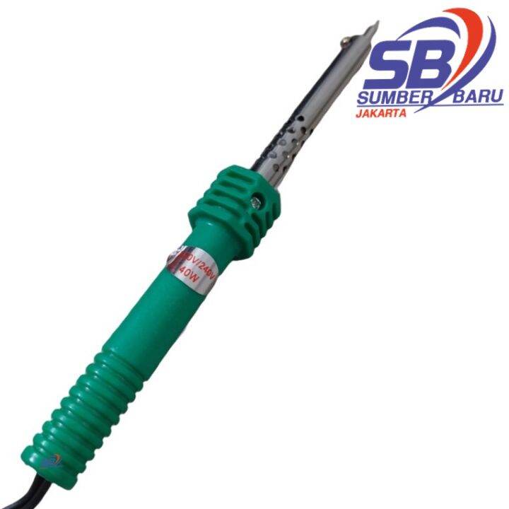 SB Solder Listrik 40 Watt 220-240 Volt Solder Gagang PVC Plastik 40W ...
