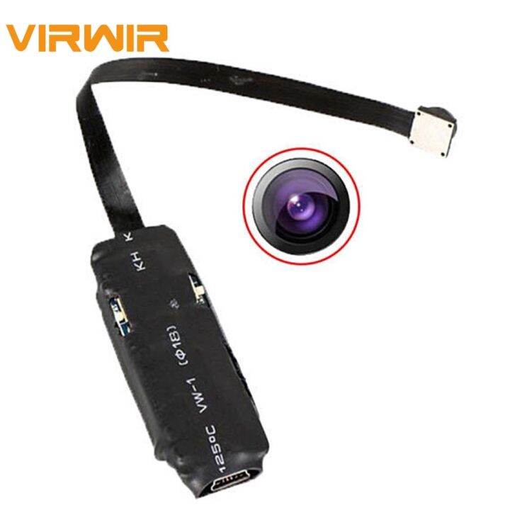 Virwir Ready Stock Wireless Spy Tiny Ip Wi-Fi Mini Diy Pinhole Hidden ...