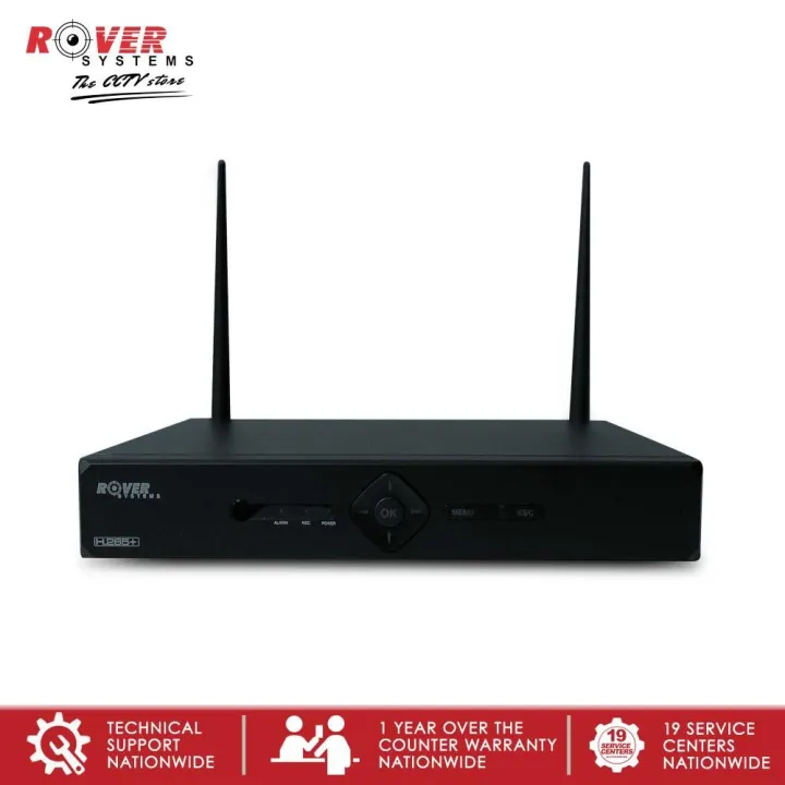 Rover Systems 4 Ch WiFi Network Video Recorder 1080P CCTV NVR | Lazada PH
