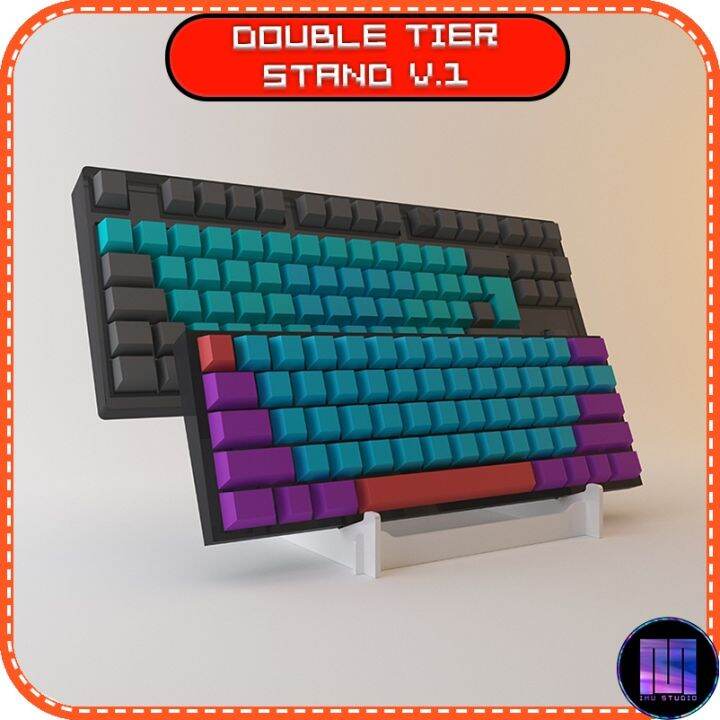 Mechanical Keyboard Stand - Double Tier Stand v.1 by IMU Studio | Lazada PH