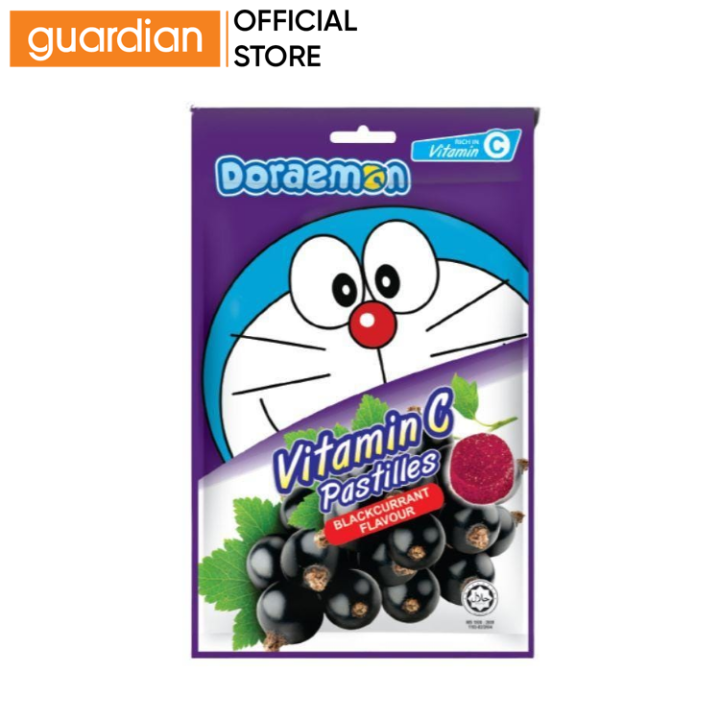 Doraemon Vitamin C Pastilles Blackcurrant 40g | Lazada