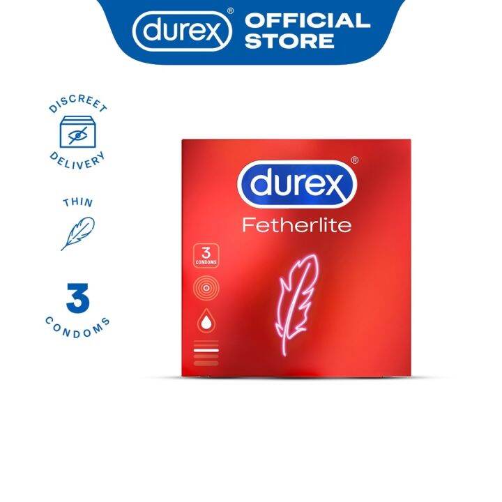 Durex Fetherlite Thinner Condoms 3s | Lazada PH