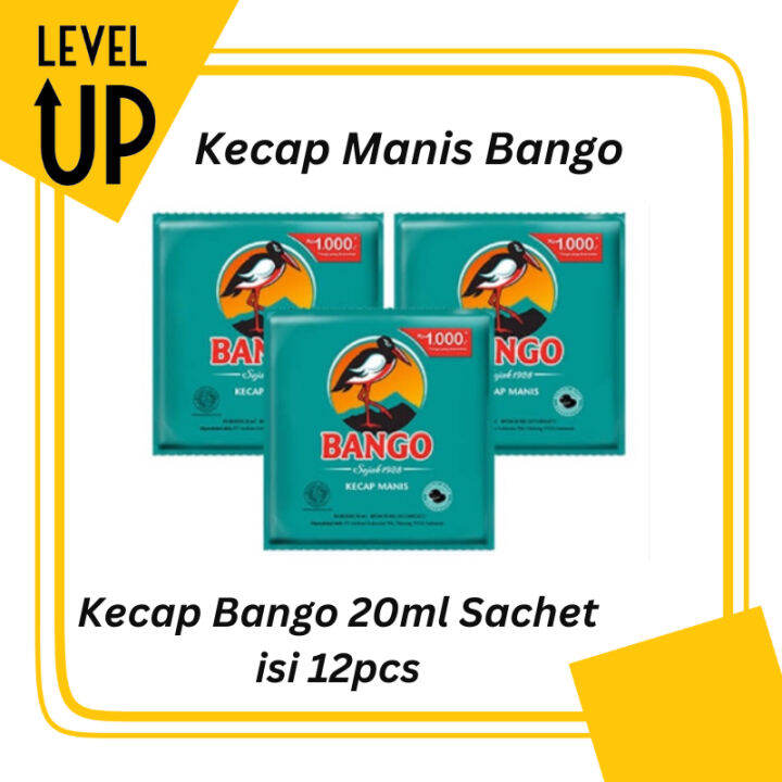 KECAP BANGO RENCENG ISI 12 SACHET KECAP REFILL SACHET SEMBAKO BUMBU ...