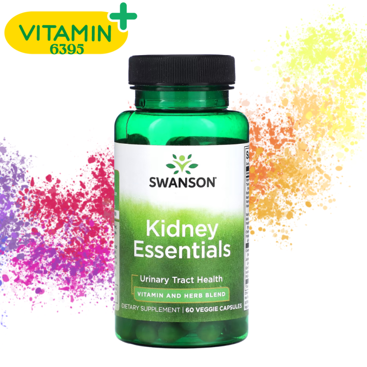 Swanson, Kidney Essentials, 60 Veggie Capsules | Lazada.co.th
