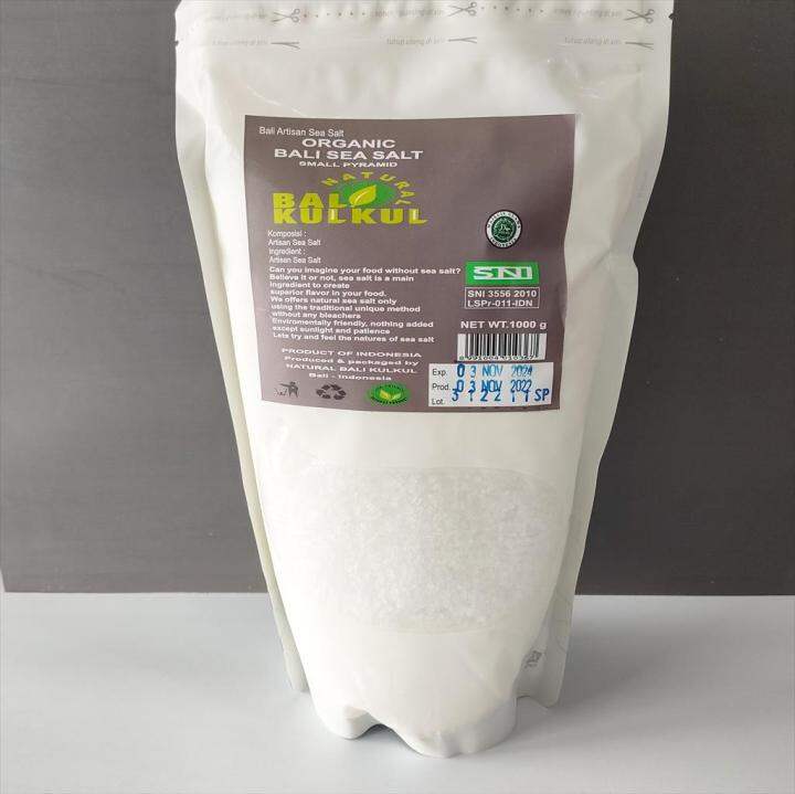 Bali Kulkul Sea Salt ( Coarse Kechil Small Pyramid ) 1 Kg Garam Laut ...