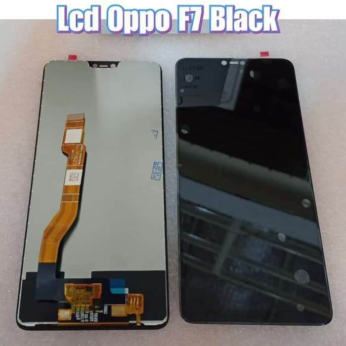 LCD OPPO F7 FULLSET + TOUCHSCREEN BLACK ORI | Lazada Indonesia