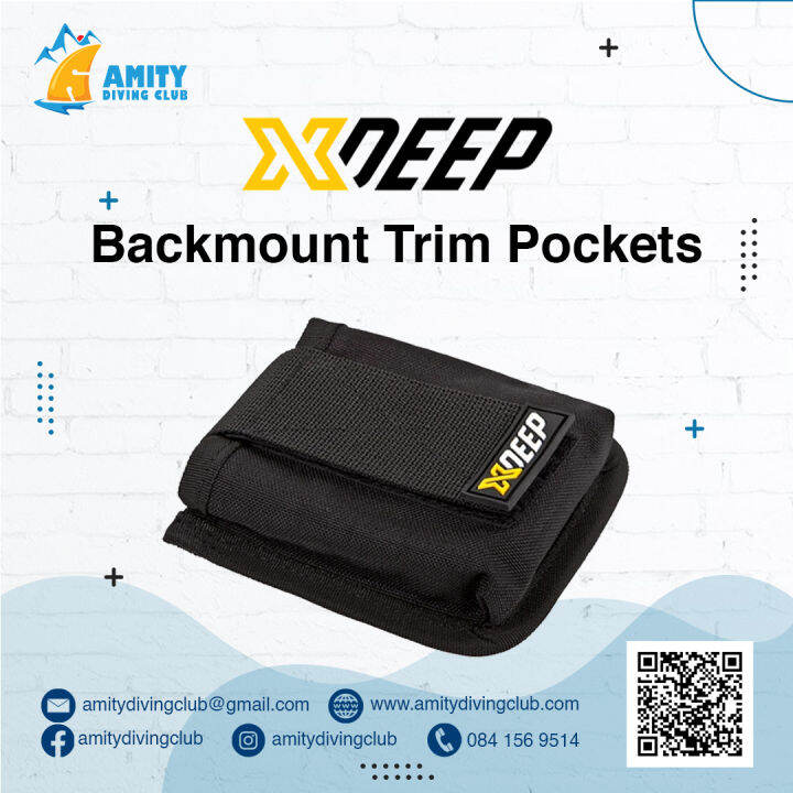 XDEEP Backmount Trim Pockets | Lazada.co.th