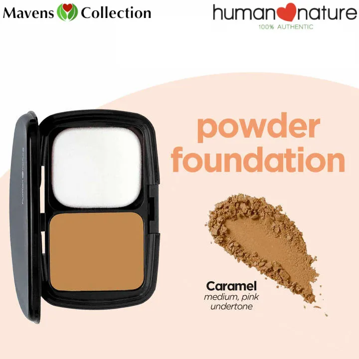 Human Heart Nature Perfect Coverage Mineral Foundation CARAMEL 7.5g ...