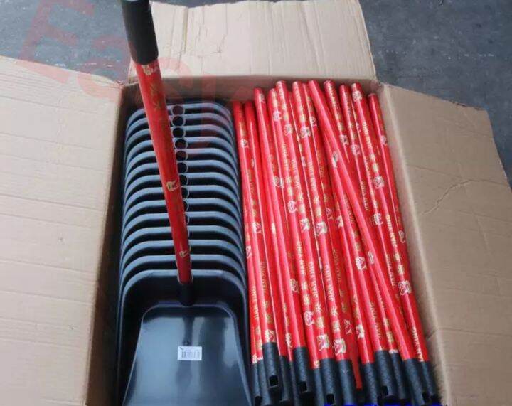 Plastic Dustpan With Handle / Penyeduk Sampah | Lazada