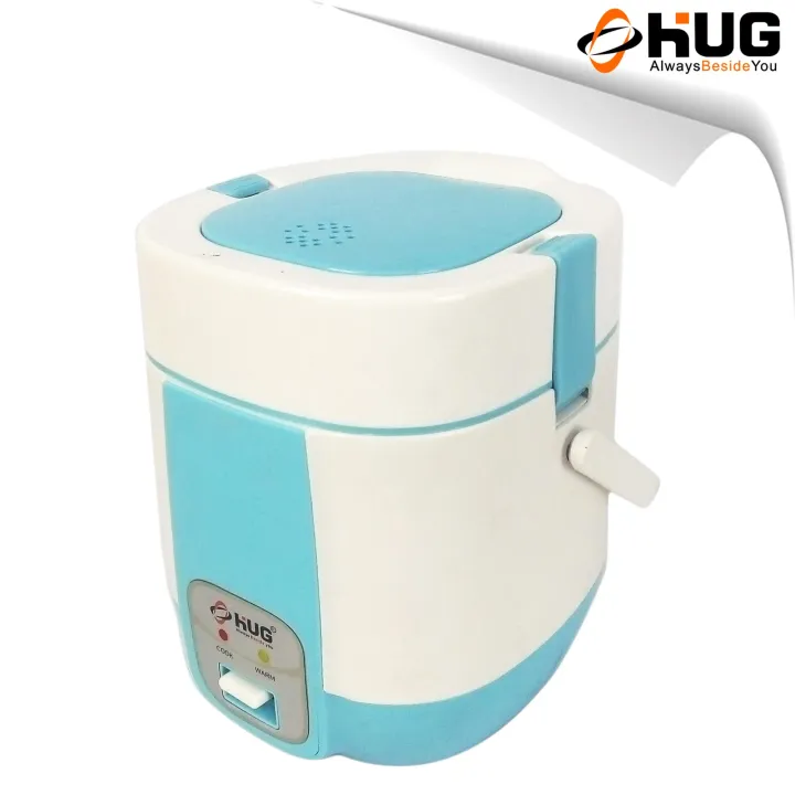 HUG 0.6 Liter Non-Stick Rice Cooker - FREE Steamer and Spatula | Lazada PH