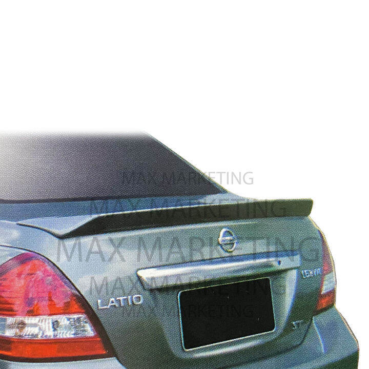 LL7086 (FIBER) NISSAN LATIO SPOILER (FIBER GLASS)SKIRT LIP BODYKIT | Lazada