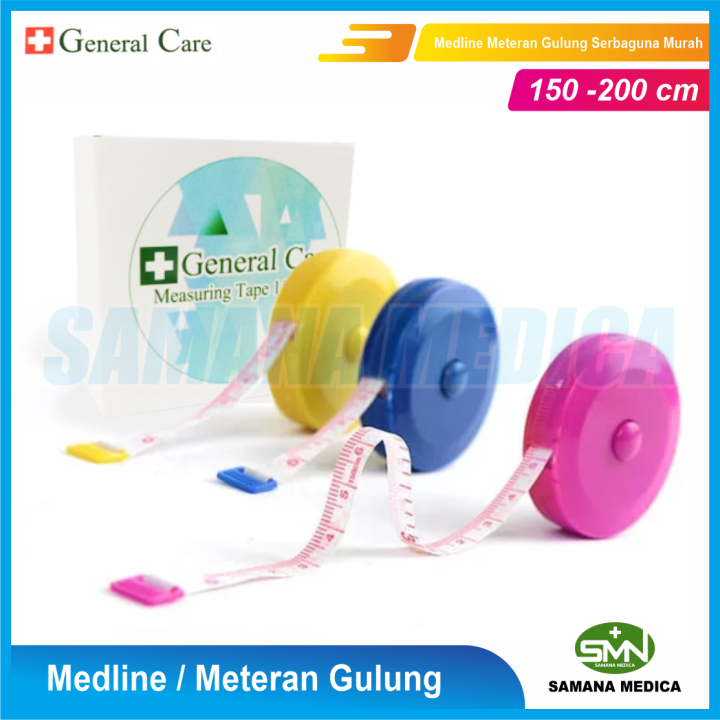 Medline / Meteran Gulung 150cm GENERAL CARE Medlin / Medline Metline ...