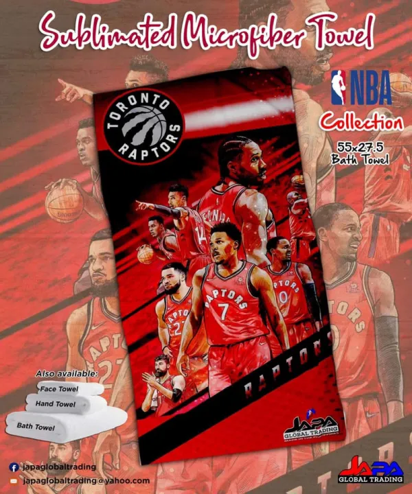 Full Sublimated NBA Collection Bath Towel 27X54 inches | Lazada PH