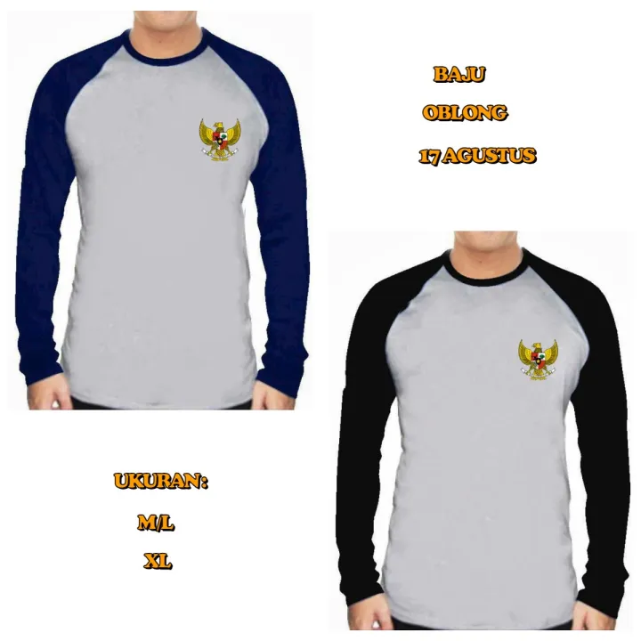 HOIHO - BAJU RAGLAN GARUDA PANCASILA / merdeka / indonesia / 17 agustus ...
