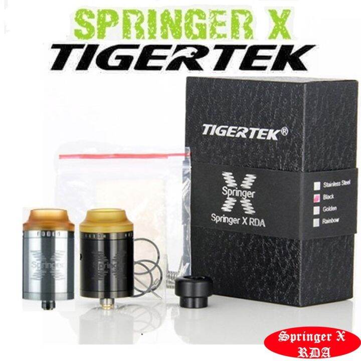 Legit Vape Atomizers Tigertek Springer X RDA Gearbest tanks Vapor | Lazada PH