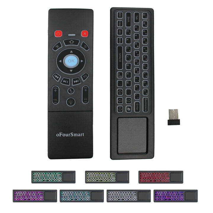 T6 Air Mouse Wireless Keyboard & touchpad Universal Remote Control for ...