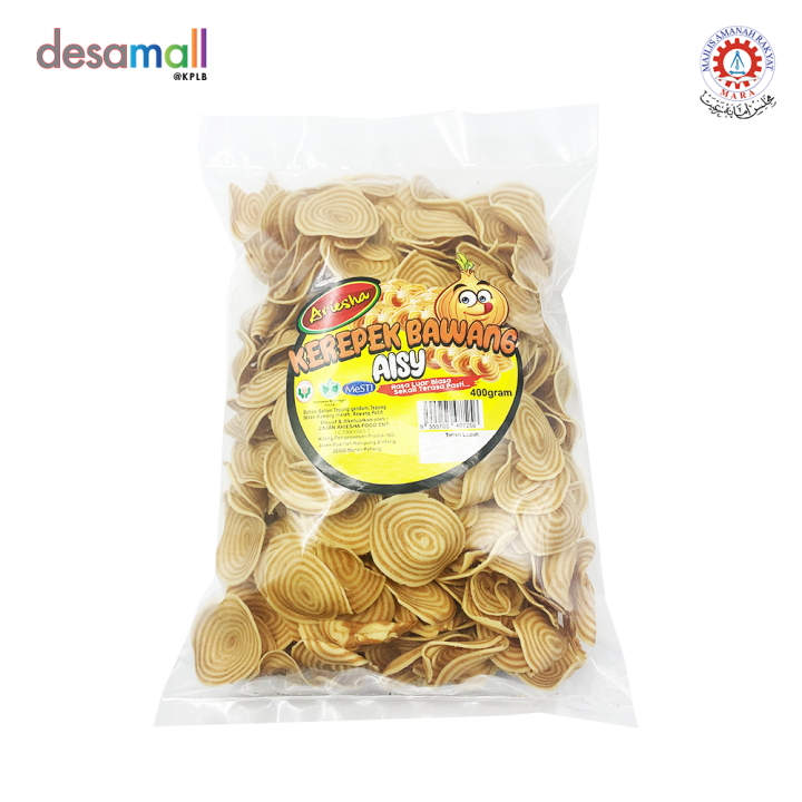 ARIESHA Kerepek Bawang (400g) | Lazada