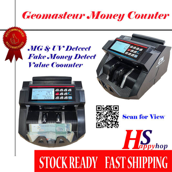 Geomaster MG-10 Money Counter -Local Malaysia -Note Counter with UV ...