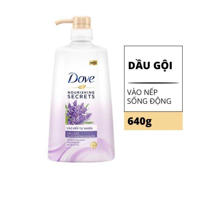 Dầu Gội Dove Vào Nếp Sống Động Tự Nhiên 640G | Lazada.vn