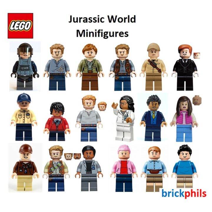Lego Jurassic World Minifigures | Lazada PH