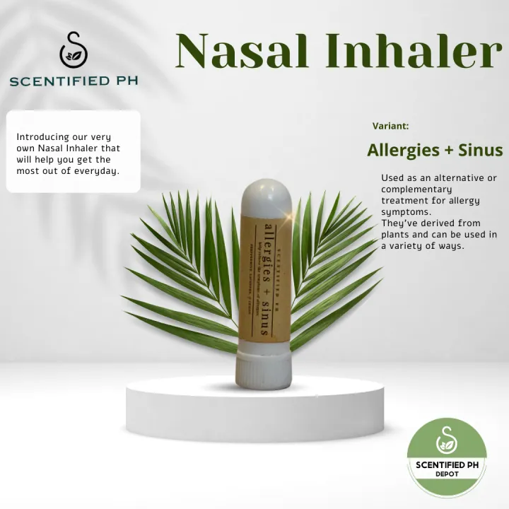 Scentified Ph Nasal Inhaler Allergies + Sinus ( Peppermint, Lavender ...