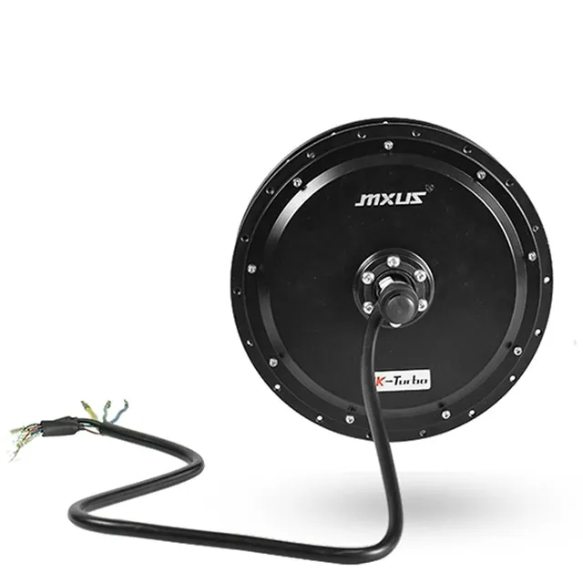 MXUS Ebike Rear Wheel Motor 48/60/72V 3000W Electric Bicycle Conversion ...