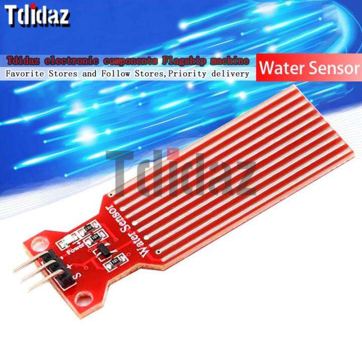 5pcs Rain Water Level Sensor Water Droplet Detection Depth For Arduino Compatible With Uno Mega