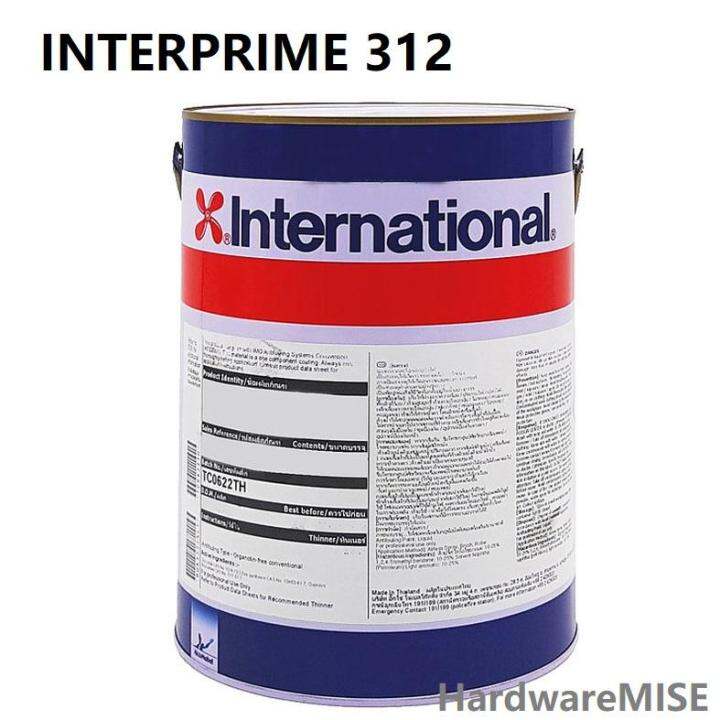 International Paint Interprime 312 CPA312 Red Oxide 5L Marine Paint ...