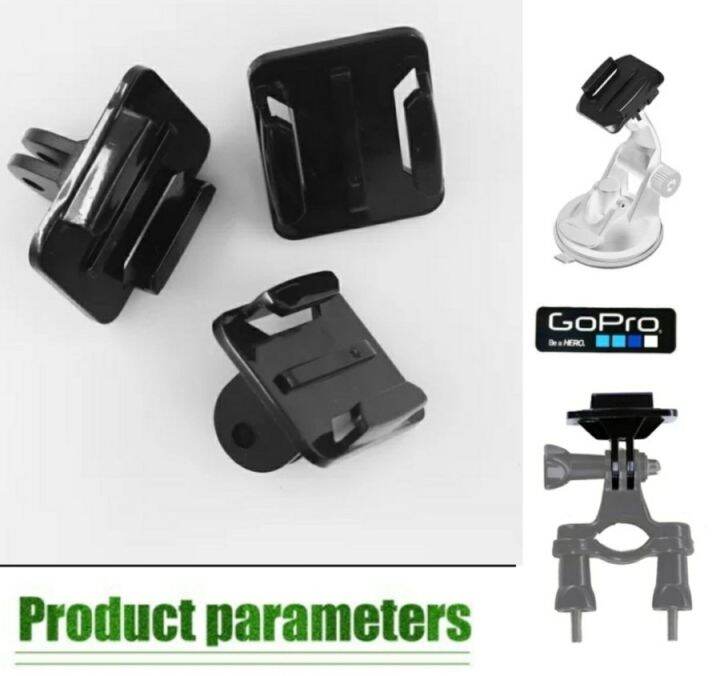 GOPRO Quick Plug Base ,Aksesoris Kamera Olahraga, Selfie Stick Adapter ...