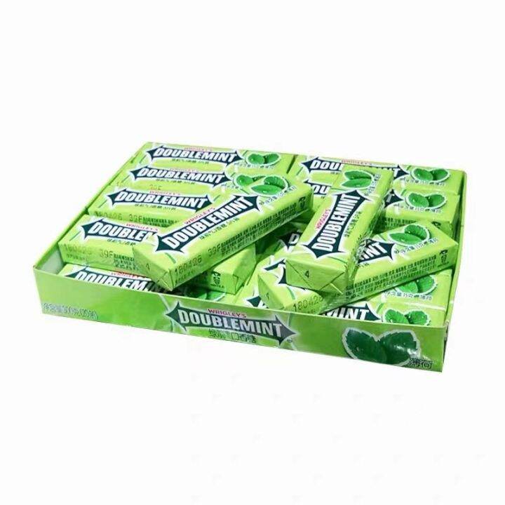 GM Wrigley's Doublemint Peppermint Bubble Gum Candy 20Bar 270grams | Lazada PH