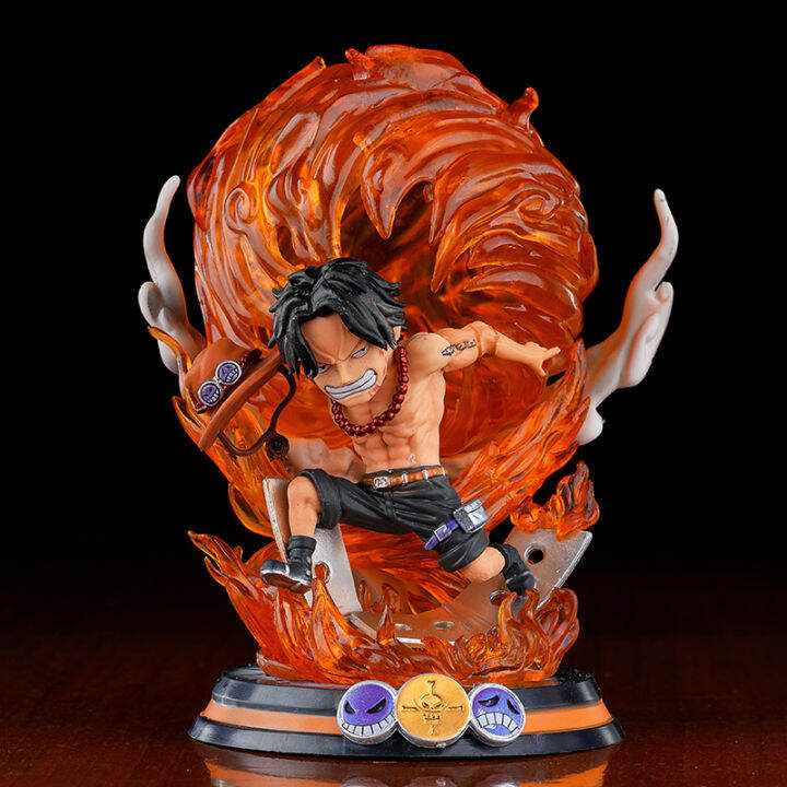 TD Studio WCF One Piece Series 01 Portgas D.Ace Fire Fist Figure Statue ...