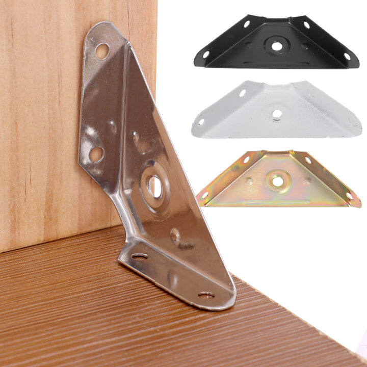 1/4Pcs Multifunctional Stainless Steel L-shaped Corner Code Bracket ...