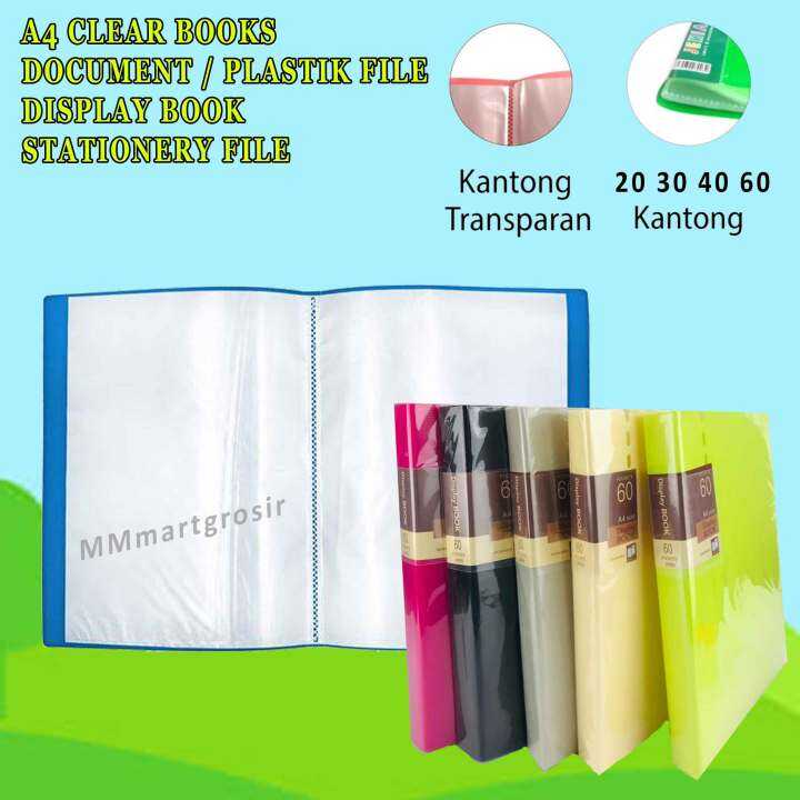 Huajie Folder / Map Clear Holder / Display Books A4 / Plastik File ...