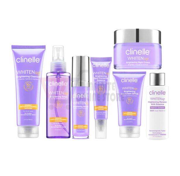 Clinelle Whiten Up Brightening Skincare Products (Cleanser / Toner ...