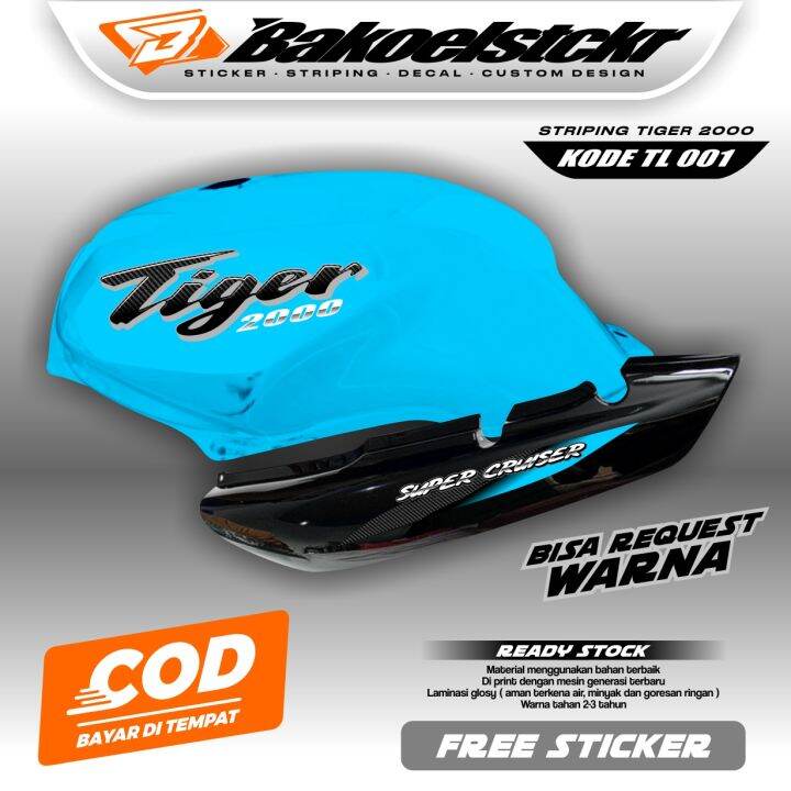 STRIPING TIGER 2000 CUSTOM - STRIPING TIGER LAMA LAWAS - KODE TL 001 | Lazada Indonesia
