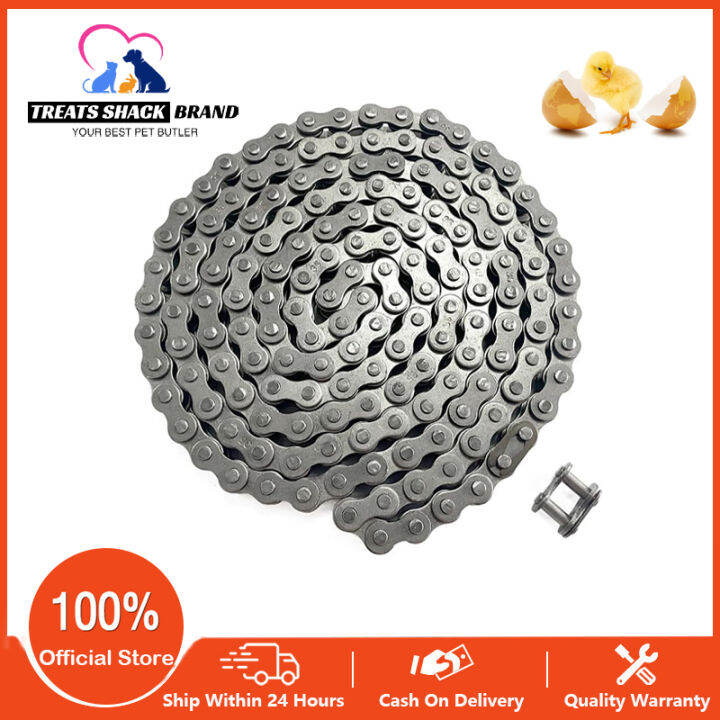 3.28ft Gear Chain for Incubator Motor Heavy Duty Roller Chain for ...